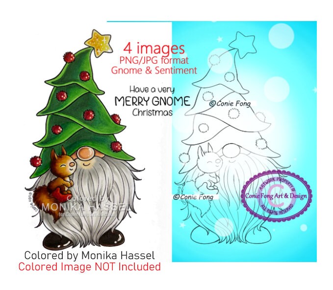 SALE Digital Stamp Digi Stamp Digistamp Christmas Tree | Etsy
