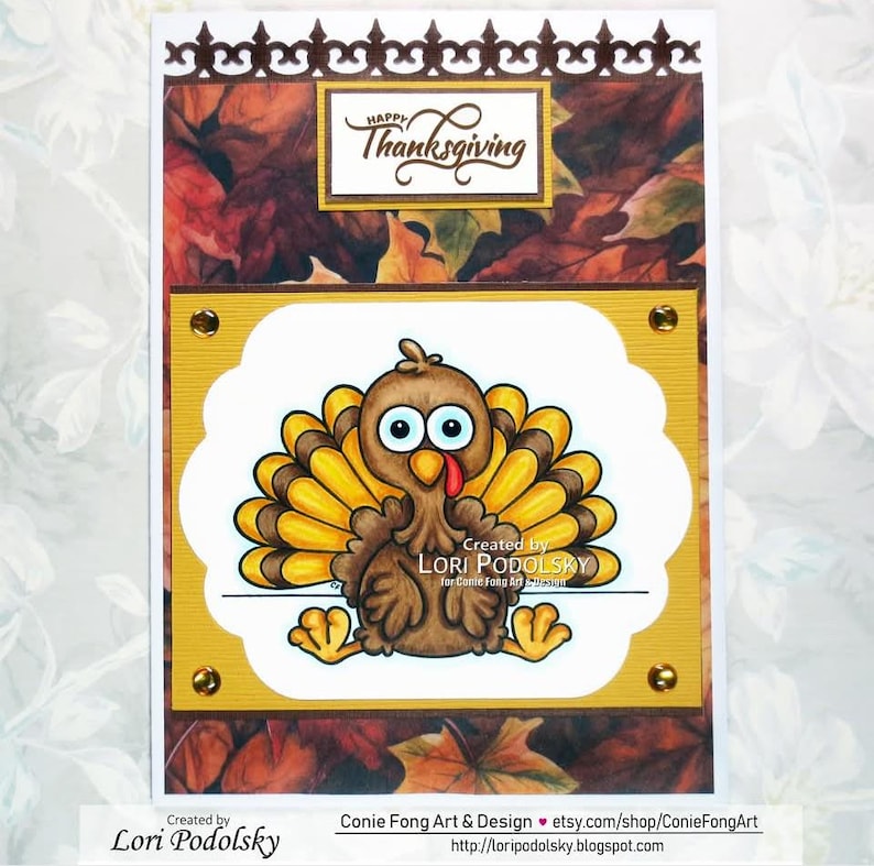 Digital Stamp, Digi Stamp, Digistamp, Turkey Bundle by Conie Fong ...