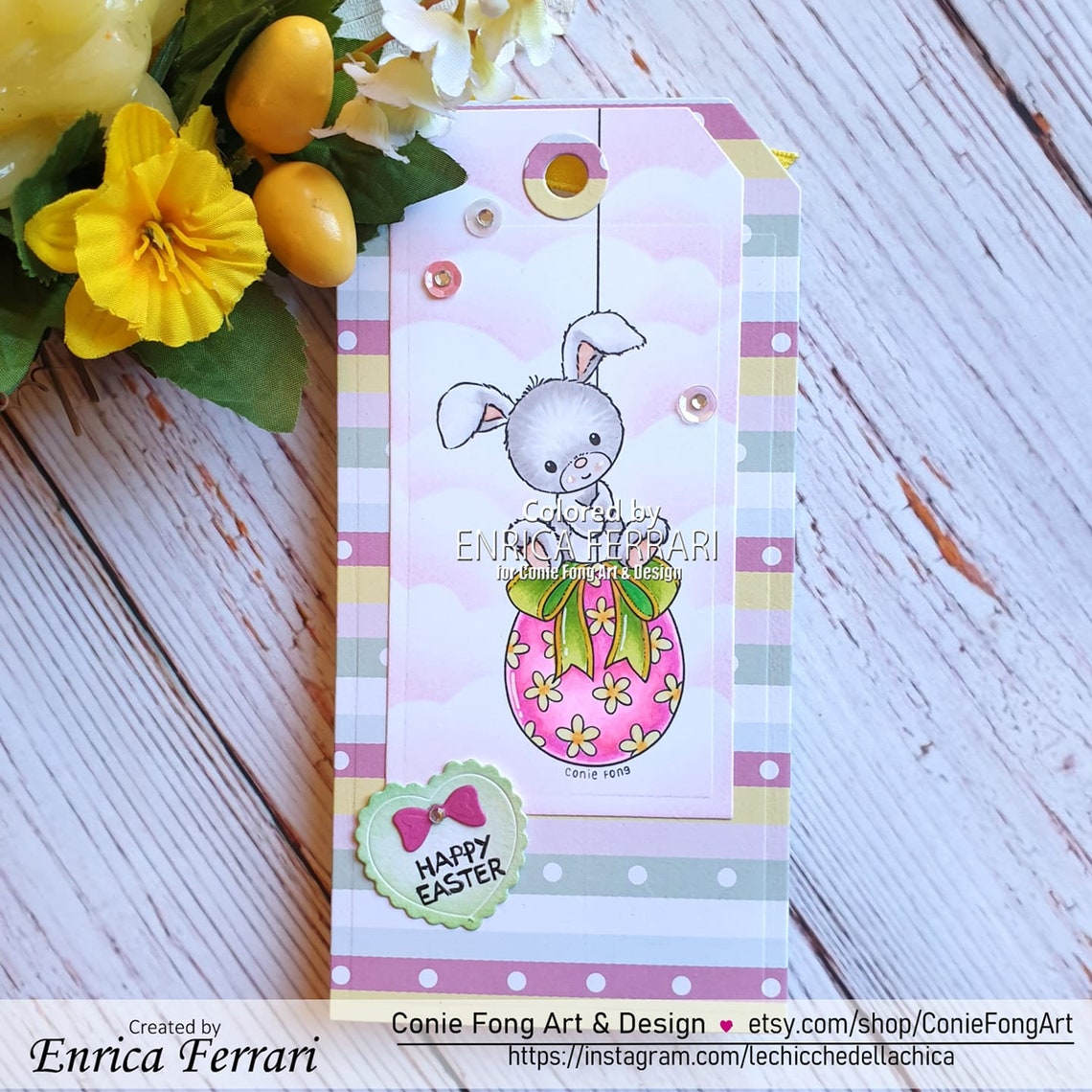 Digital Stamp Digi Stamp Digistamp Easter Bunny Trio Bundle | Etsy