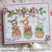 Digital Stamp, Digi Stamp, Digistamp, Easter Bunny Trio Bundle by Conie ...