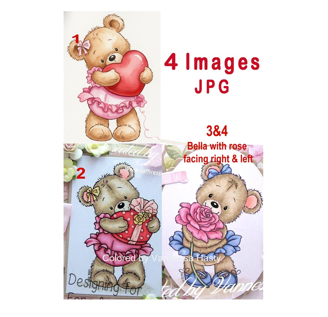Digital Stamp, Digi Stamp, Digistamp, Bella Bundle ( With Gift, With ...