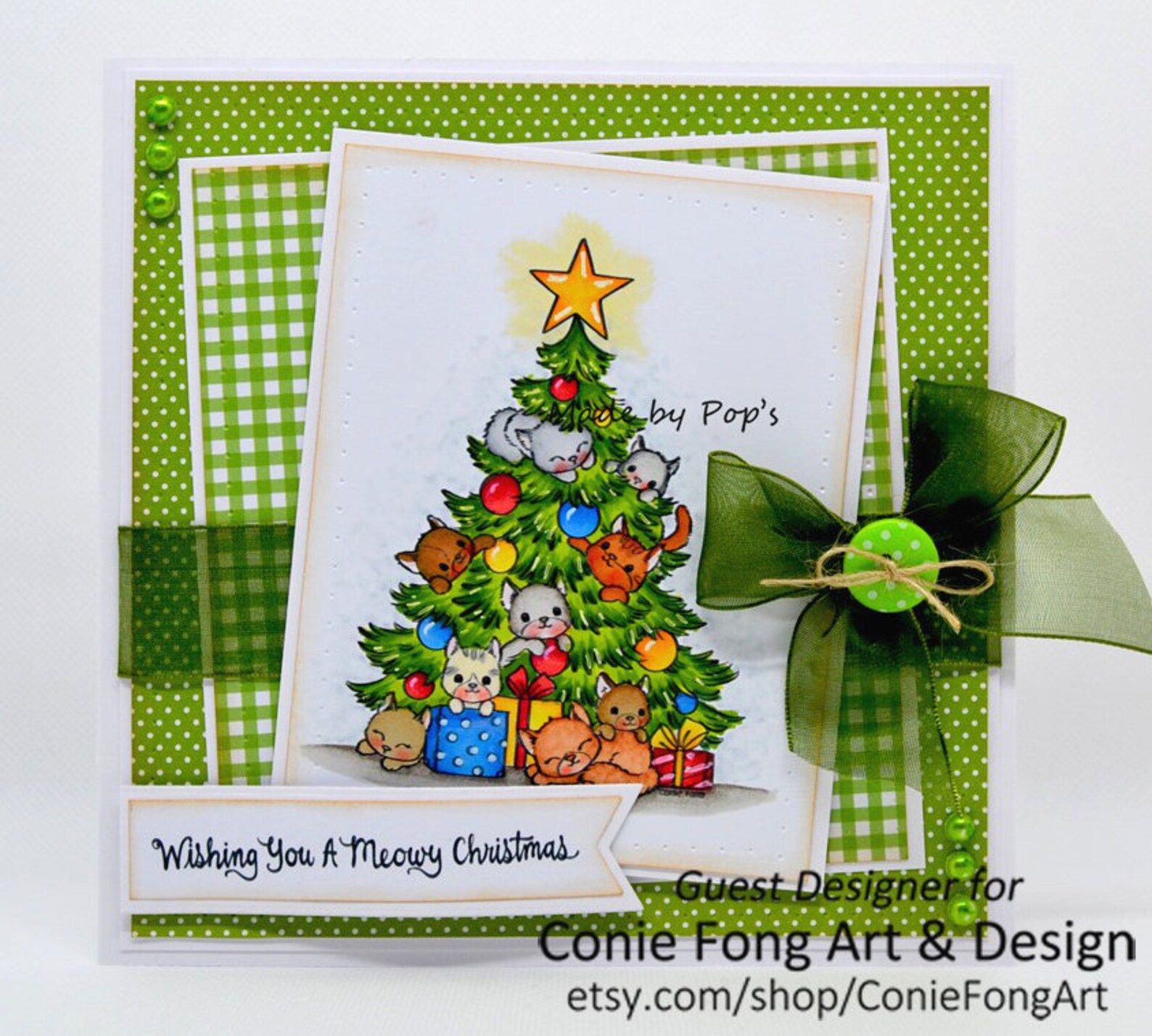 Digital Stamp Digi Stamp Digistamp Purrfect Christmas and - Etsy