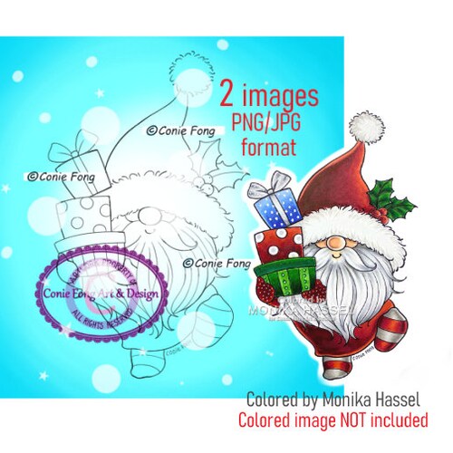 SALE Digital Stamp Digi Stamp Digistamp Christmas Tree | Etsy