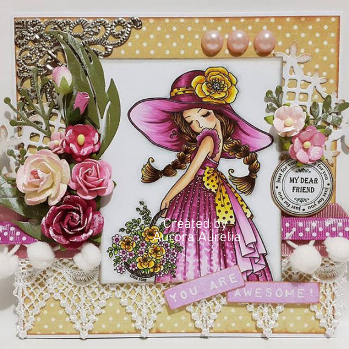 Digital Stamp, Digi Stamp, Digistamp, Lavender's Blue by Conie Fong ...