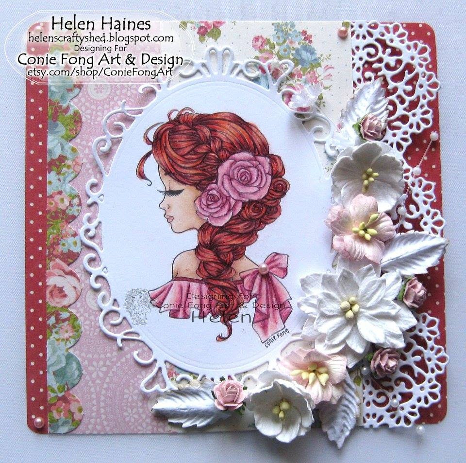 Digital Stamp Digi Stamp Digistamp Bella Rose by Conie - Etsy UK