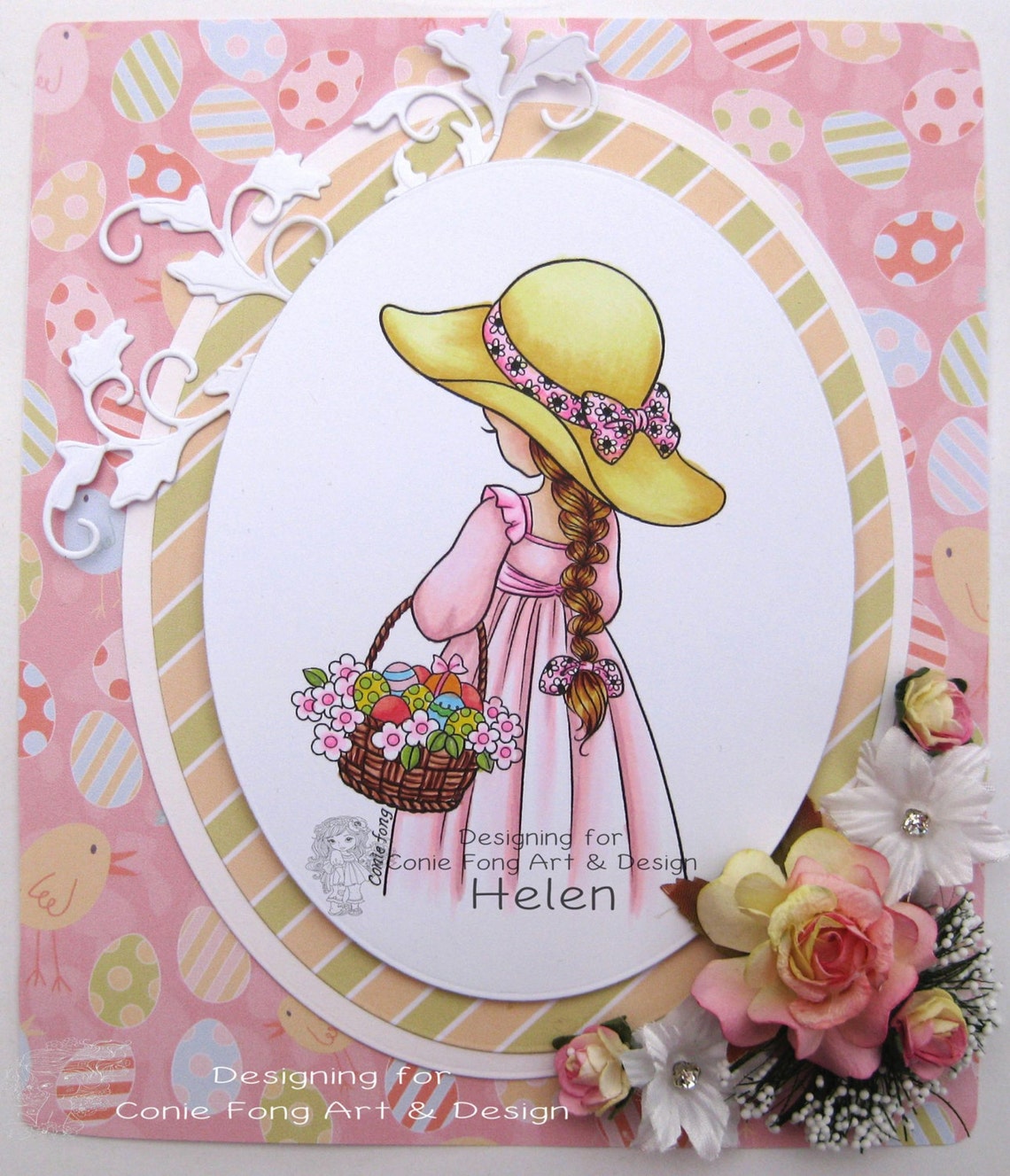 Digital Stamp Digi Stamp Digistamp Easter in Spring by | Etsy