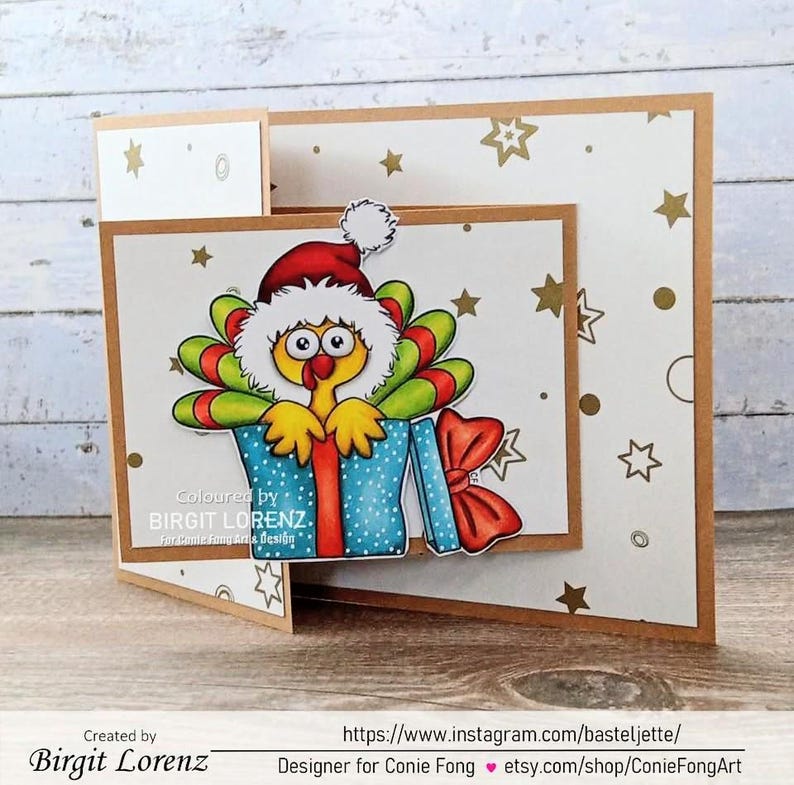 Digital Stamp, Digi Stamp, Digistamp, Turkey Bundle by Conie Fong ...