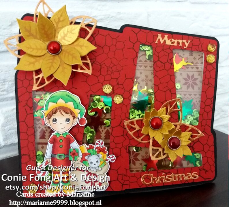 Digital Stamp, Digi Stamp, Digistamp, Santa's Little Helper Bundle by ...