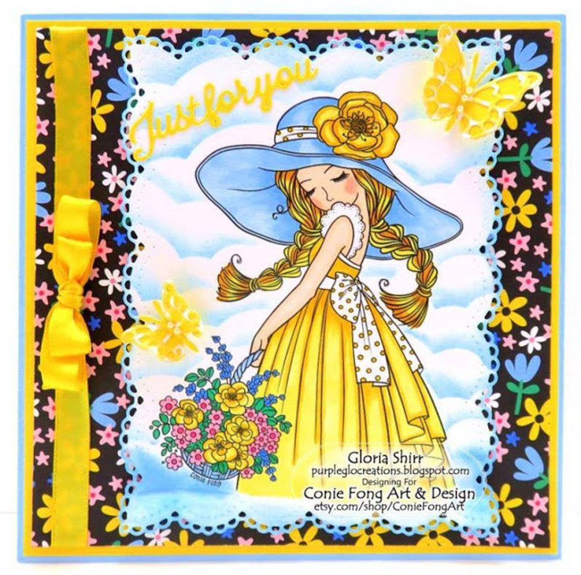 Digital Stamp, Digi Stamp, Digistamp, Lavender's Blue by Conie Fong ...