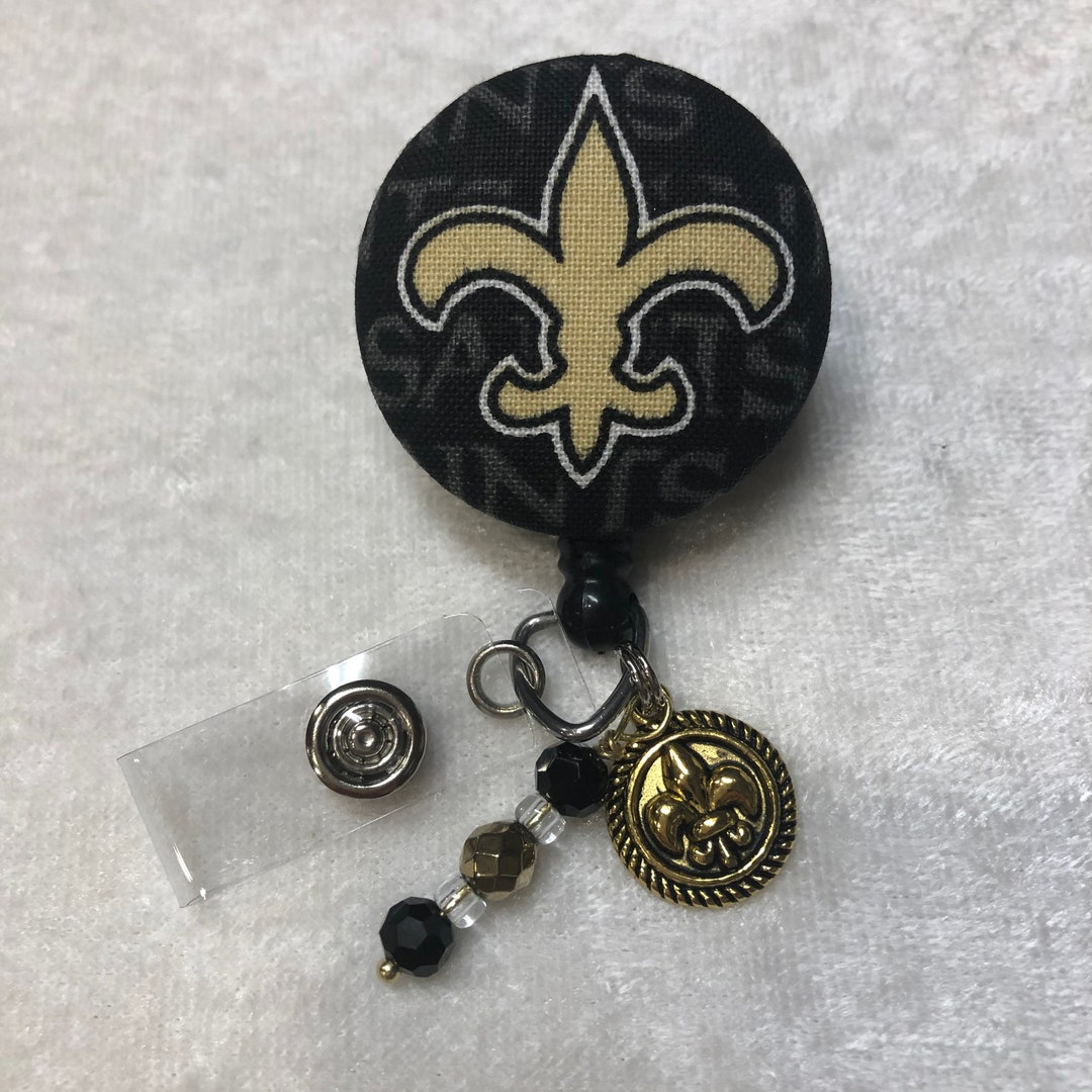 New Orleans Saints Badge Reel - Etsy