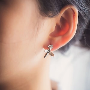 Hummingbird Earrings, BIRD Earring Studs,hummingbird Jewelry Sterling ...