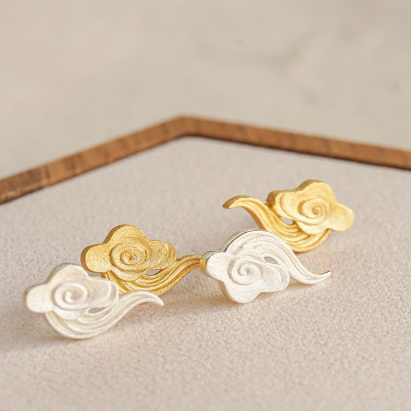 Rain Cloud Earrings - Etsy