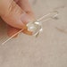 Gold Magnolia Earrings | Silver Flower Drop Earrings - Etsy