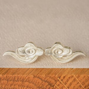 CLOUD EARRING, Rain Cloud Earrings,cloud Jewelry,cloud Studs,weather ...