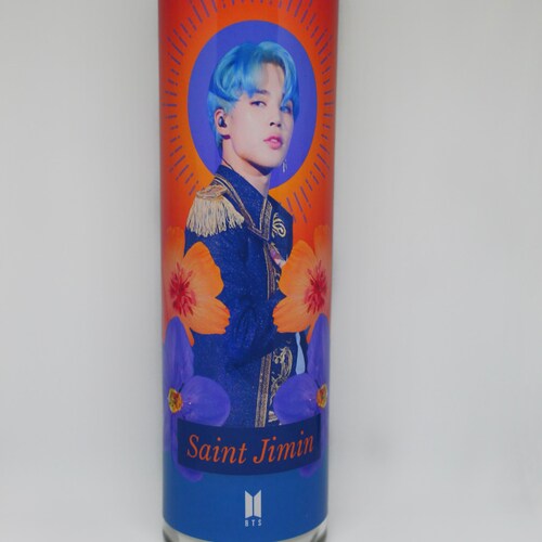 BTS Saint Yoongi Unscented Prayer Candle BTS Gifts K-pop - Etsy