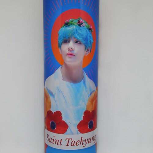 BTS Saint Yoongi Unscented Prayer Candle BTS Gifts K-pop - Etsy