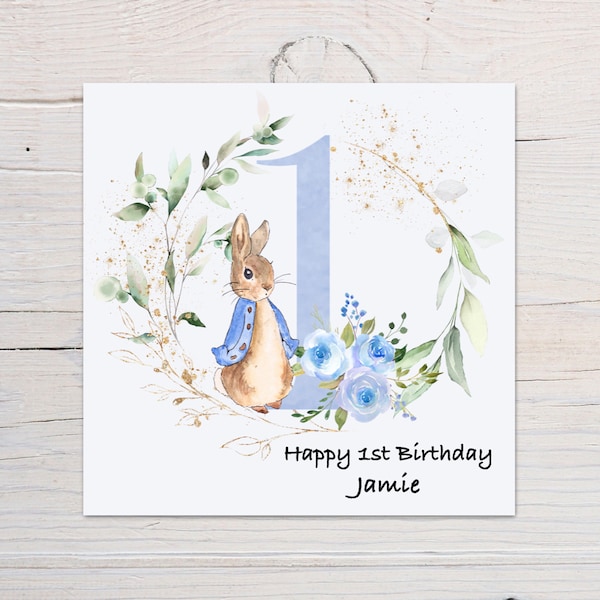 Peter Rabbit Card - Etsy UK