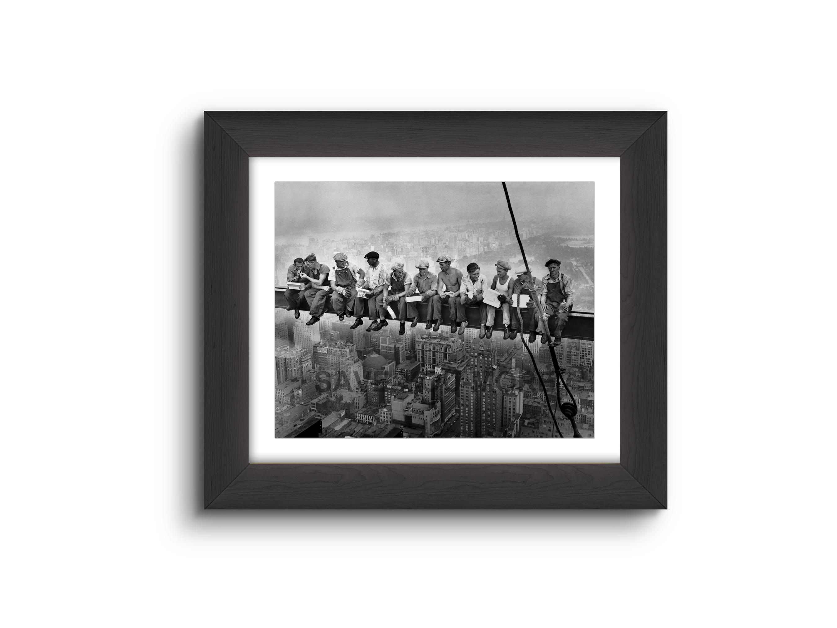 Empire State Building Print: 1932 Ironworkers Lunch, NYC Photograph ...