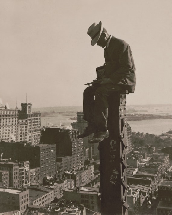 Old Ironworkers Picture Prints