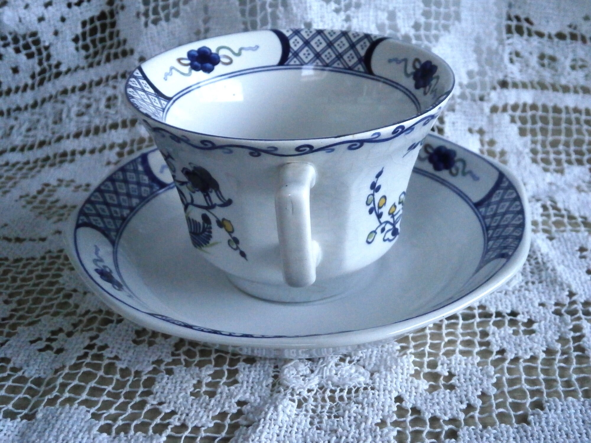 Wedgwood Georgetown Collection Volendam Cup & Saucer - Etsy