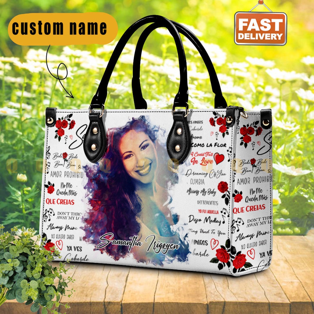 Selena Quintanilla Vintage Leather Handbag, Selena Quintanilla Bag ...