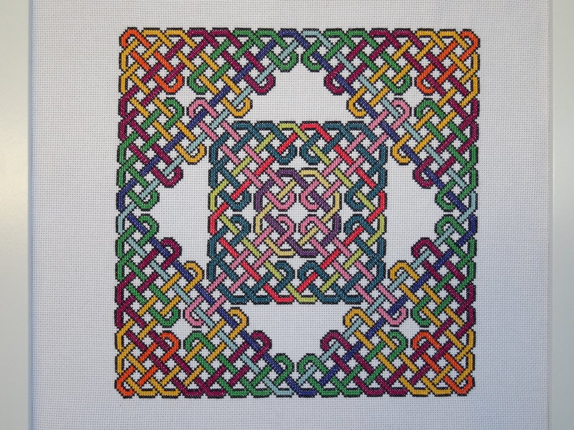 Celtic Knot Cross Stitch Design Pattern PDF - Etsy