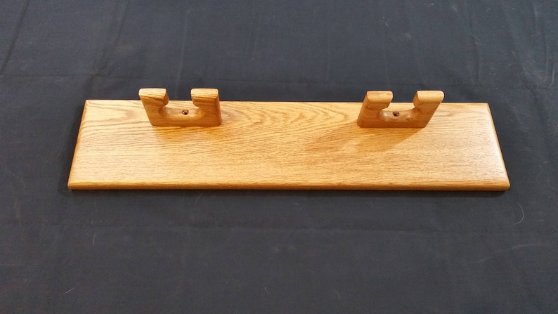 Canoe Paddle Display Rack / Hanger Wall Mount-solid Hardwood - Etsy