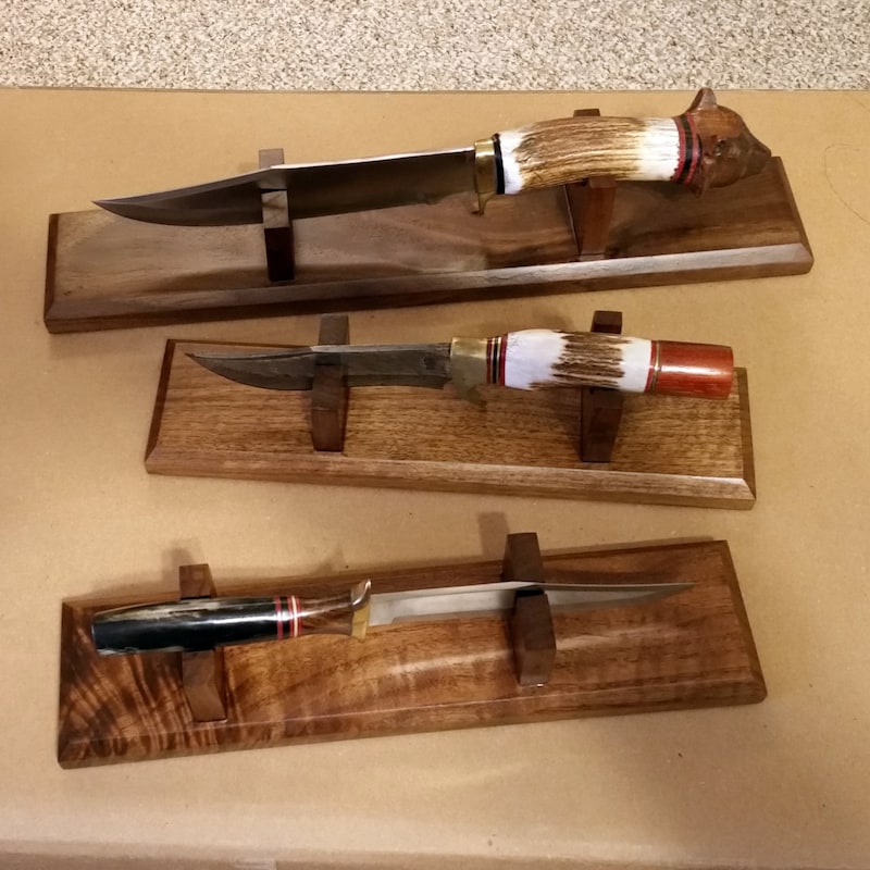 Knife Display Stand - Etsy