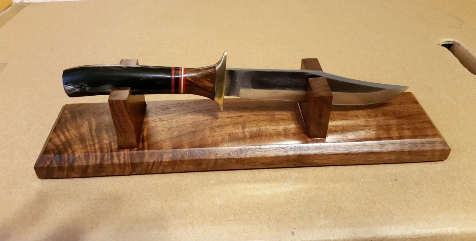 Made to Order Wood Knife Display Stand Custom Hand Made to - Etsy