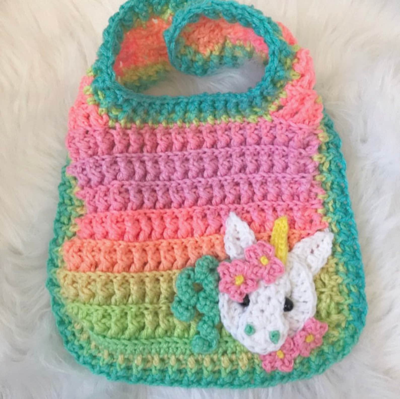 Crochet Pattern INSTANT DOWNLOAD Bib Baby Bib Crochet | Etsy