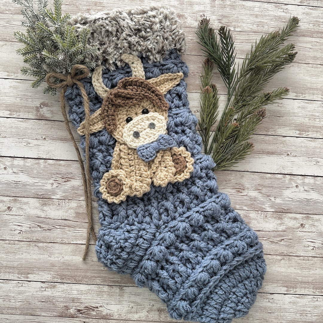 Christmas Stocking - Handmade Stockings - Nellas Cottage - Farmhouse ...