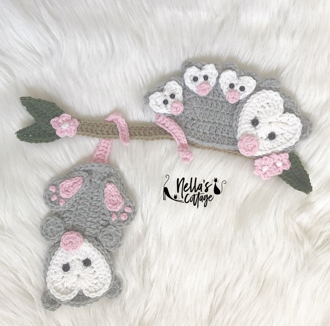 Crochet Pattern - INSTANT PDF DOWNLOAD - Pattern - Opossum Family ...
