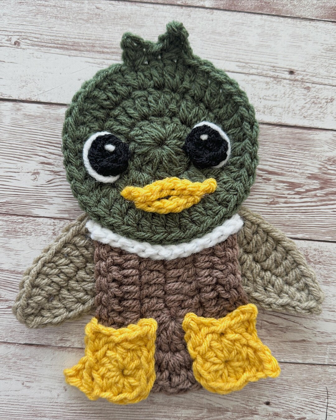 Crochet Pattern - INSTANT PDF DOWNLOAD - Duck Pattern - Crochet Duck ...