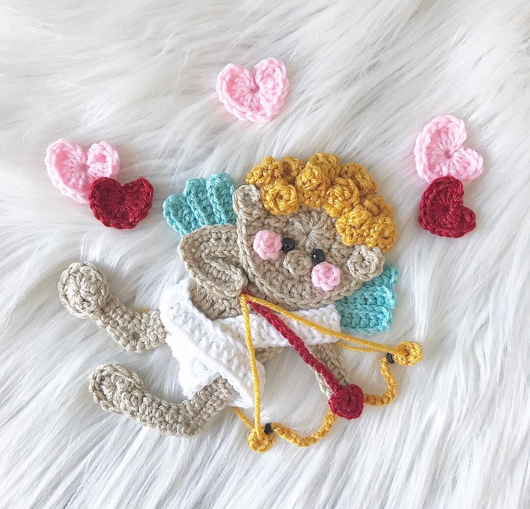Crochet Pattern - Instant PDF DOWNLOAD - Crochet Cupid - Valentines Day ...