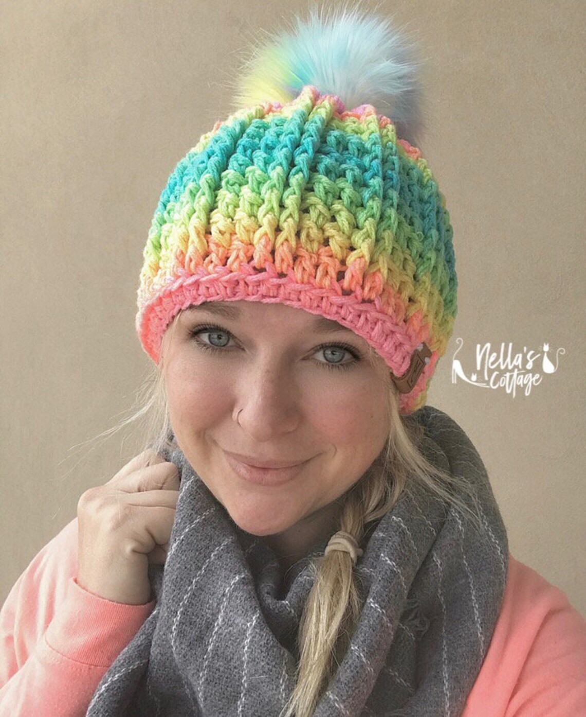 Crochet Pattern - INSTANT PDF DOWNLOAD - Hat Pattern - Crochet Hat ...