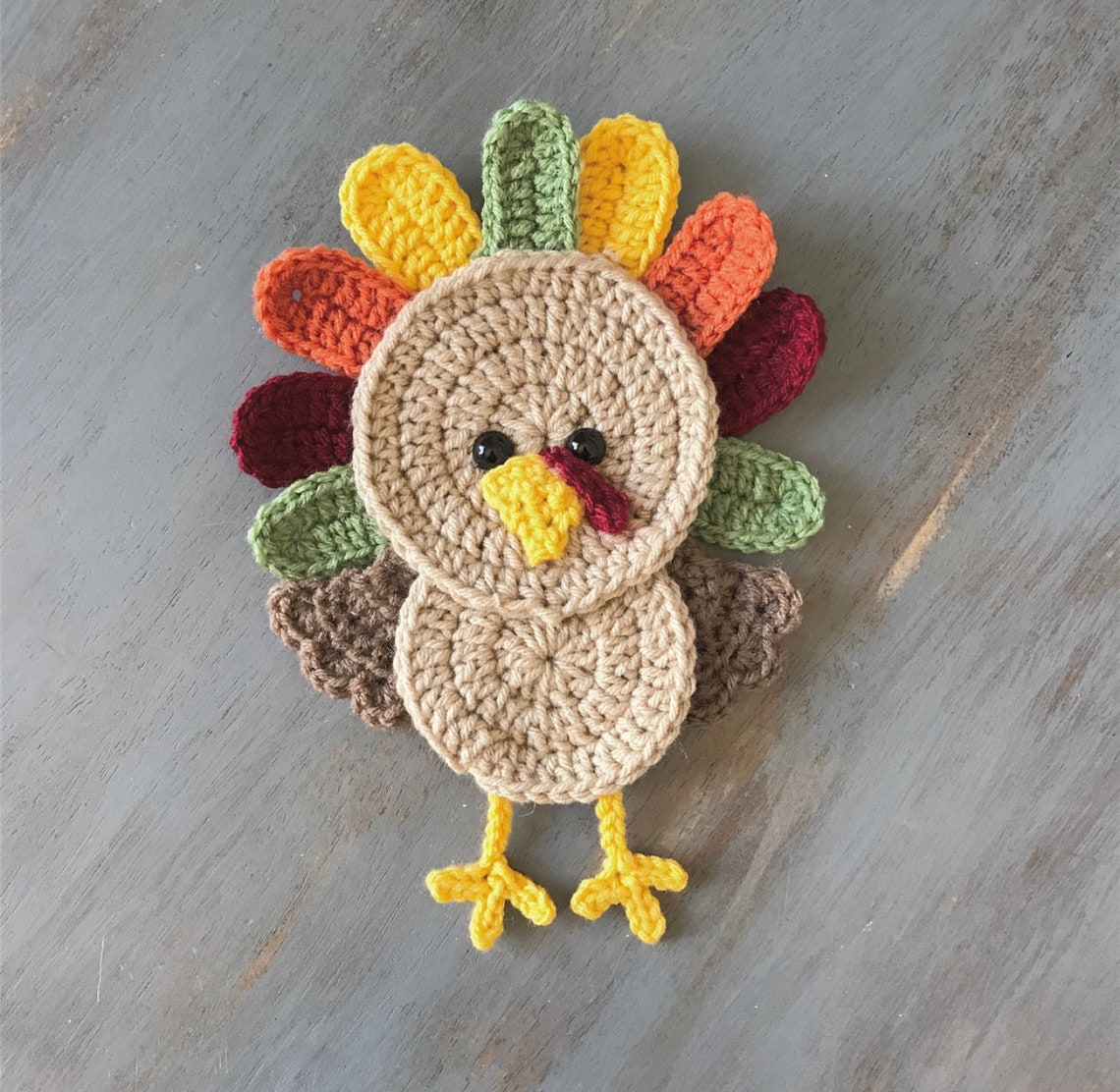 Crochet Pattern - INSTANT PDF DOWNLOAD - Fall Harvest - Crochet ...
