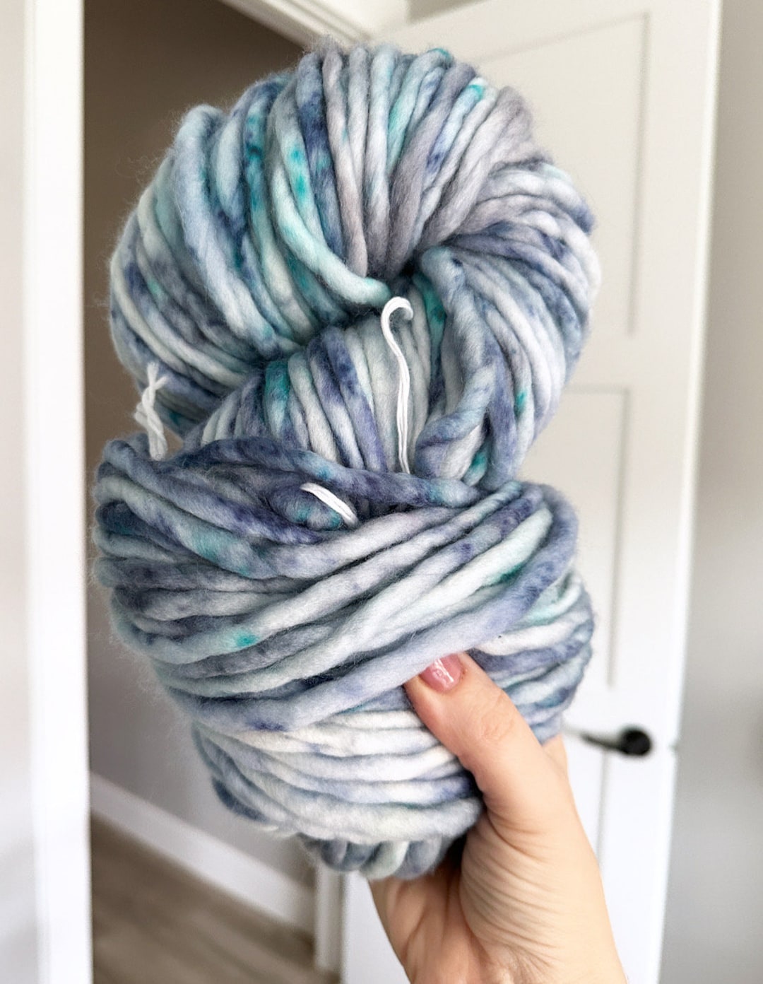 OOAK Super Bulky Hand Dyed Yarn Nellas Cottage Hand Dyed Fiber Fiber ...