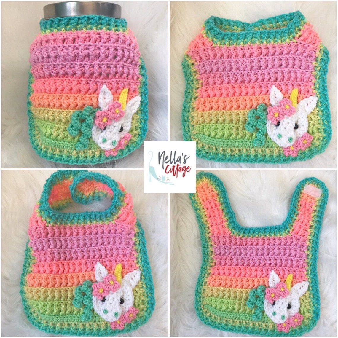 Crochet Pattern INSTANT DOWNLOAD Bib Baby Bib Crochet | Etsy