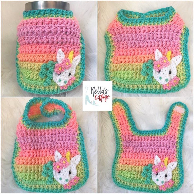 Crochet Bib Pattern - Etsy