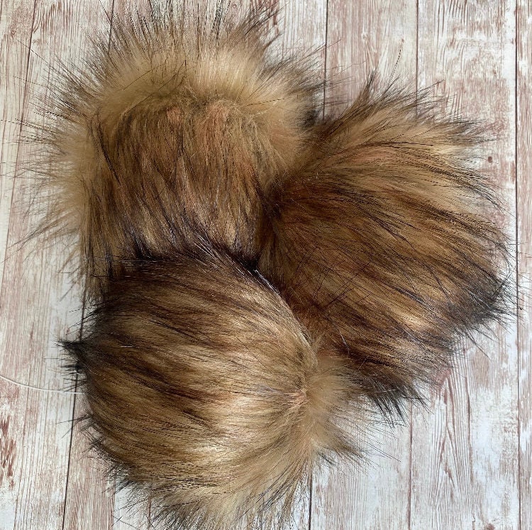 Ready To Ship - LUXURY FAUX FUR - Faux Fur Pom Pom - Faux Fur ...