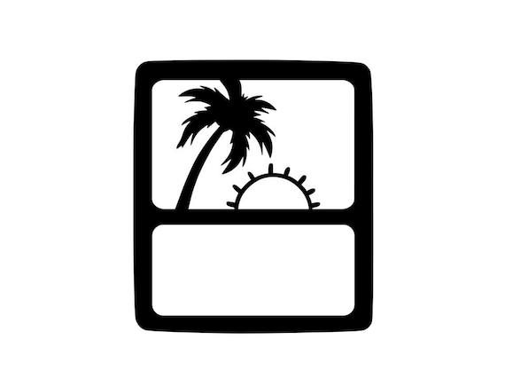 Palm tree beach sunset tail light covers for Jeep Wrangler Etsy