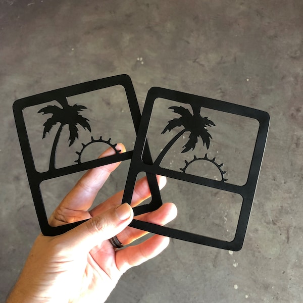 Beach Jeep Tail Light Covers - Etsy