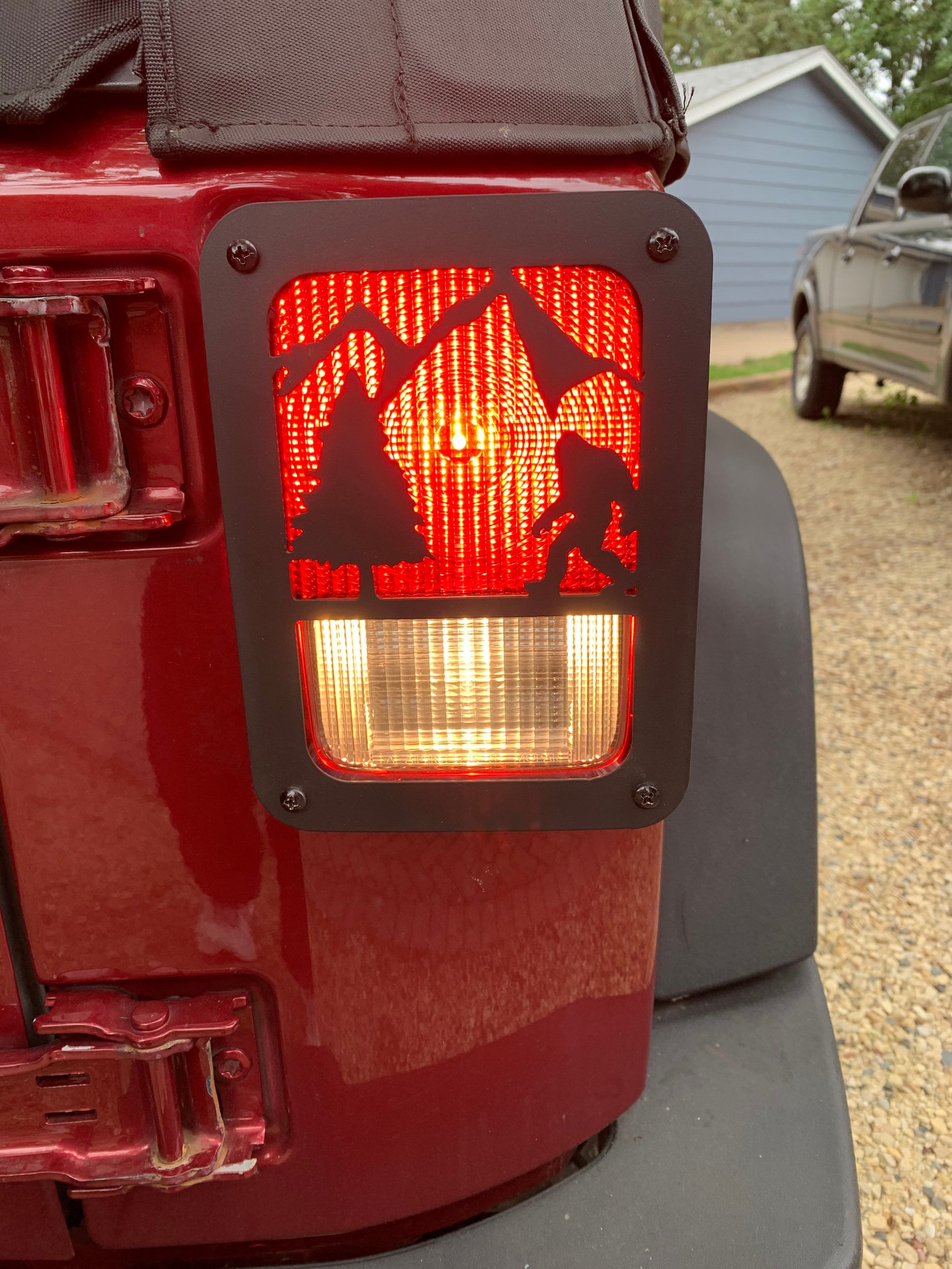 Custom Tail Light Covers for Jeep Wranglers - Etsy
