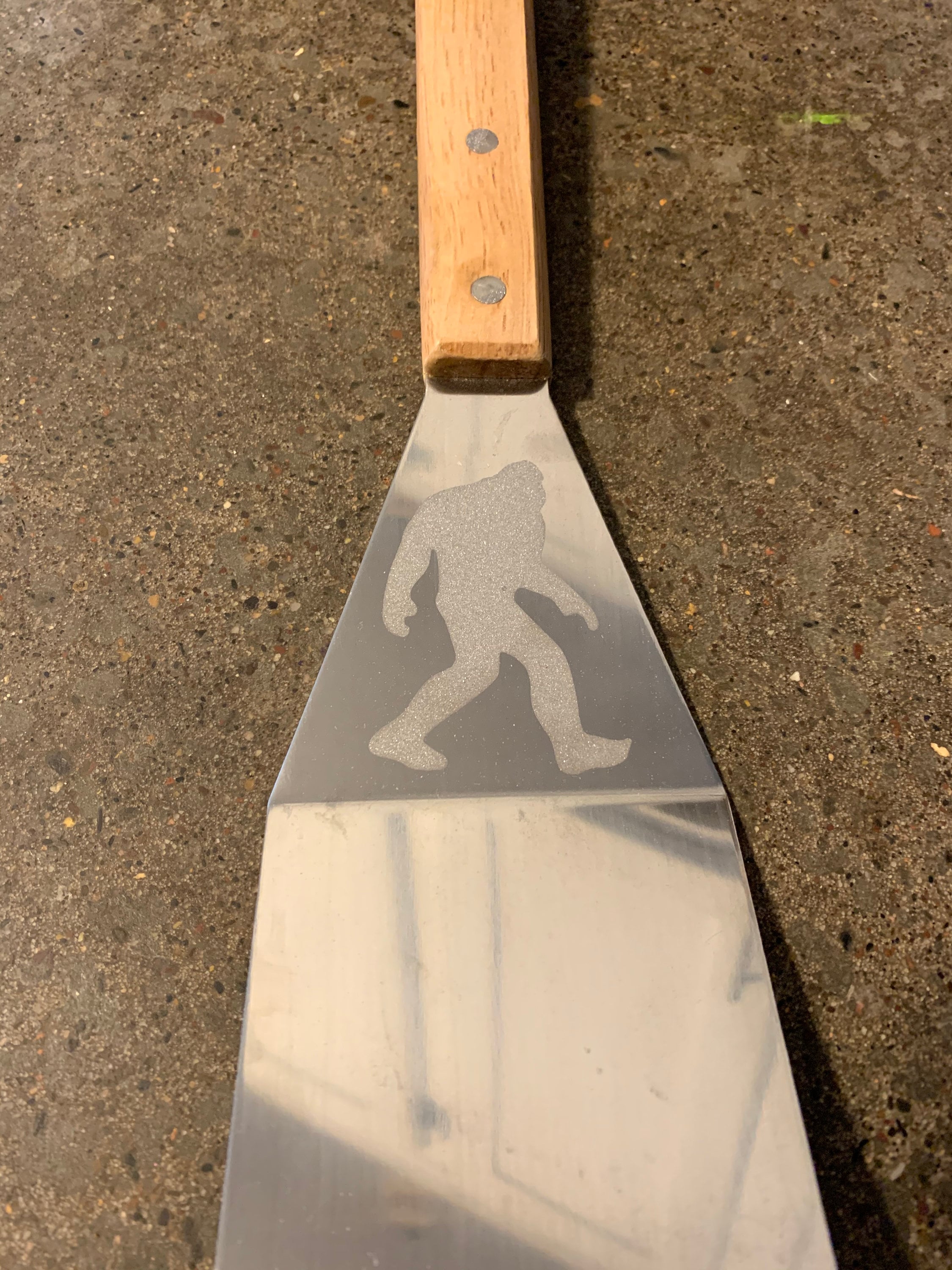 Custom Long Grilling Spatula Stainless Steel - Etsy