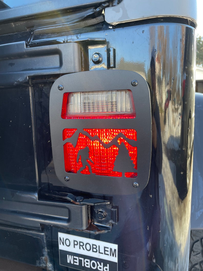 Custom Tail Light Covers for Jeep Wranglers - Etsy