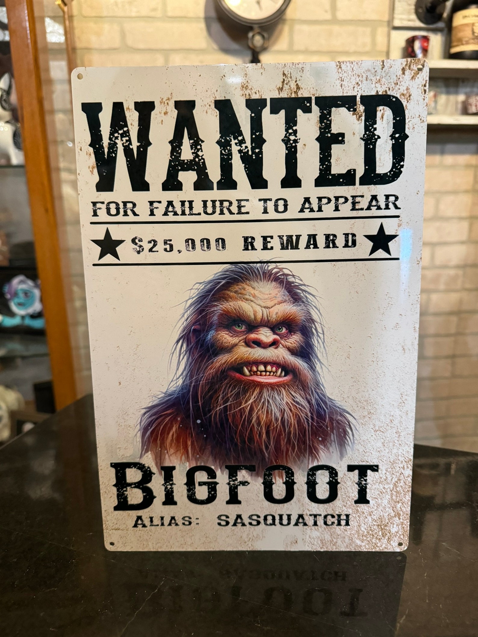 Bigfoot - Wanted Signs - Choose Your Design - Etsy