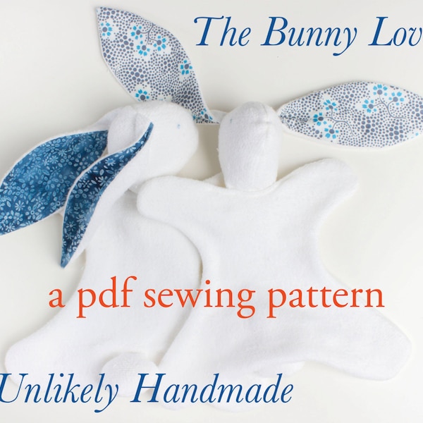 Bunny Sewing Pattern - Etsy