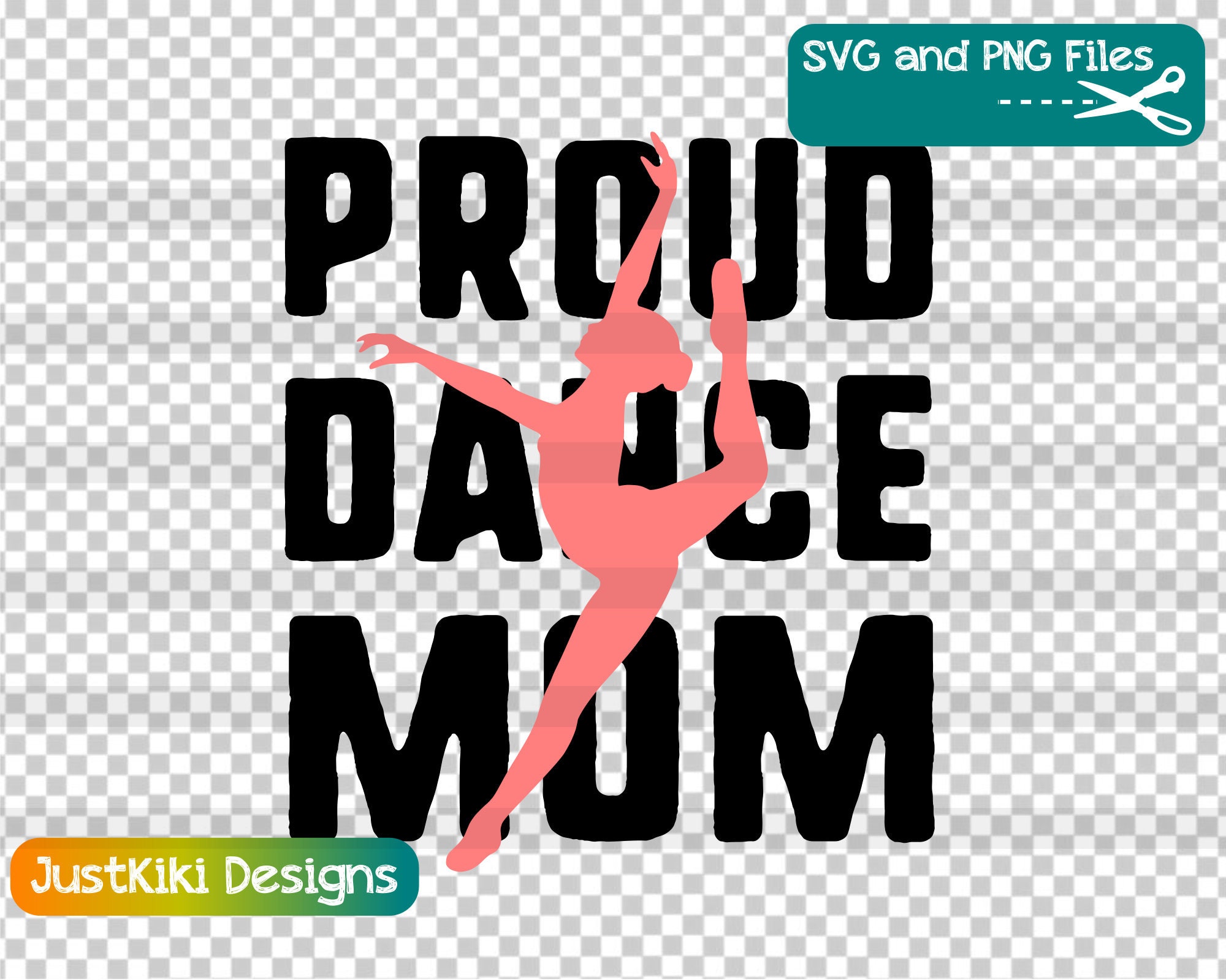 Dance Mom SVG Clipart Proud Dance Mom PNG Mother's Day | Etsy