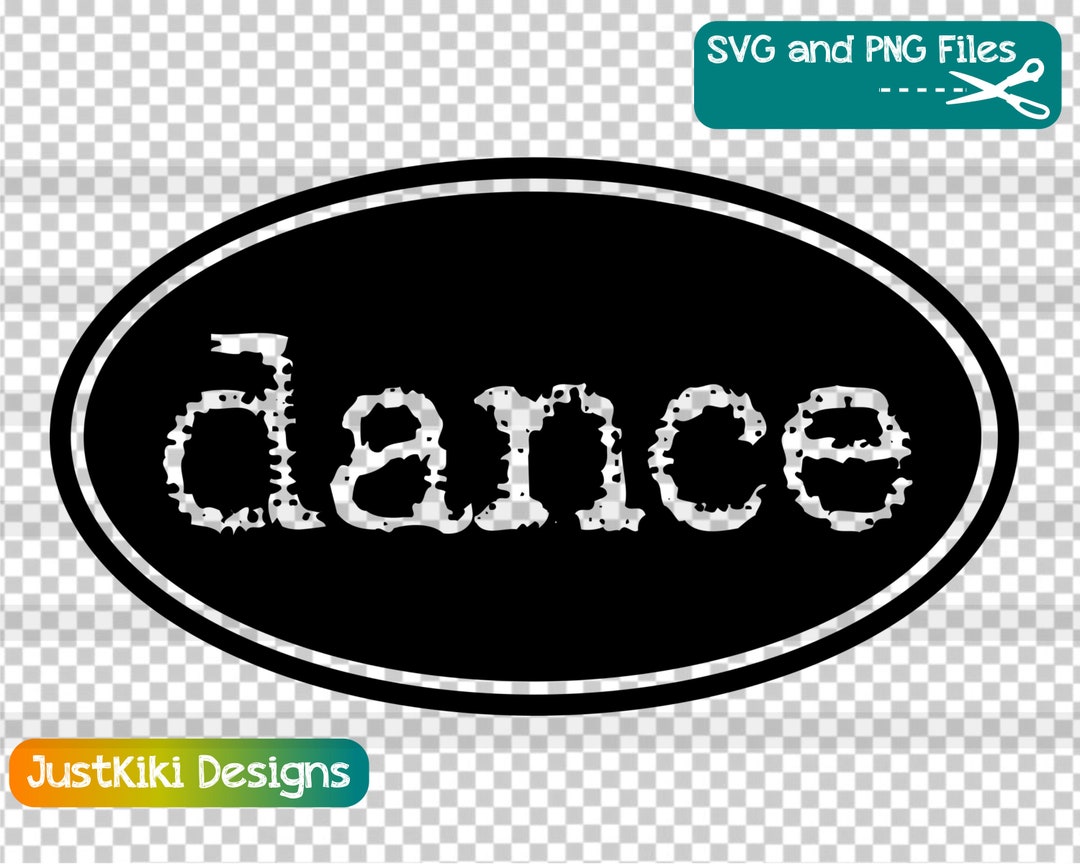Dance SVG, Classic Dance Oval Clipart, Ballet, Tap, Jazz, Dance Teacher ...