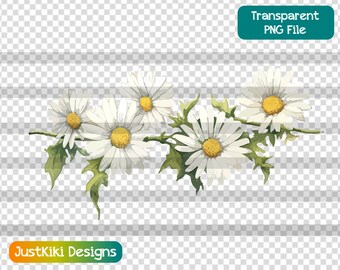 Daisies Bundle SVG Daisies PNG Daisies SVG Daisy Flowers - Etsy